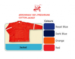 ARROWMAN 100% PRESHRUNK COTTON SAFETY WORKING JACKET – HB SAFETY EQUIPMENT