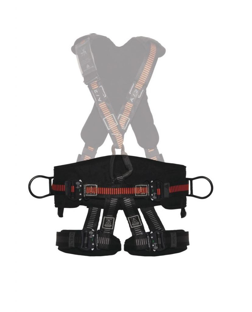 DELTA PLUS HARNESS FOR WORK IN SUSPENSION, 5 ANCHORAGE POINTS – HB ...