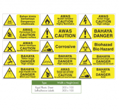PROGUARD SAFETY SIGNAGE (MANDATORY) – HB SAFETY EQUIPMENT
