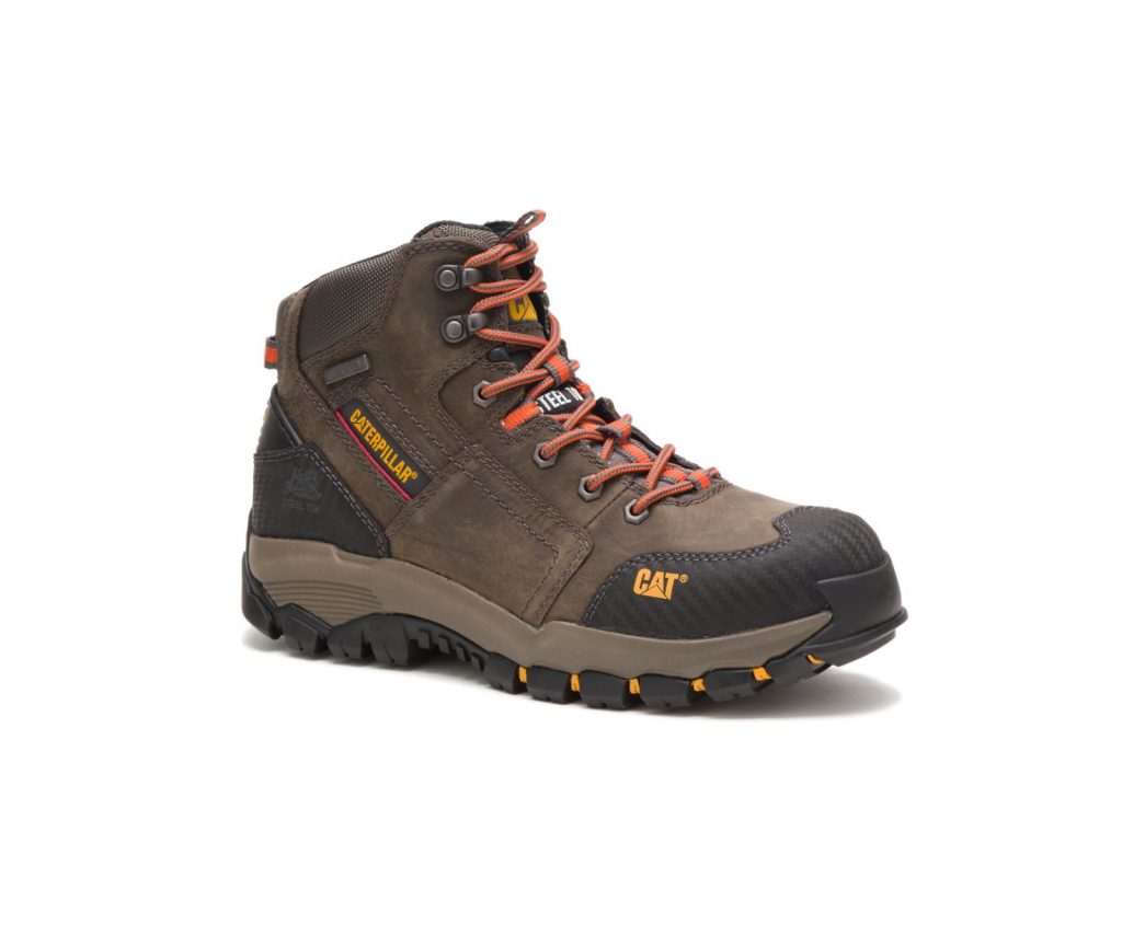 CATERPILLAR NAVIGATOR – MID WATERPROOF STEEL TOE WORK BOOT – HB SAFETY ...